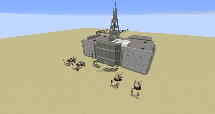 Military Base - Joint Air Force / Army Base Minecraft Map