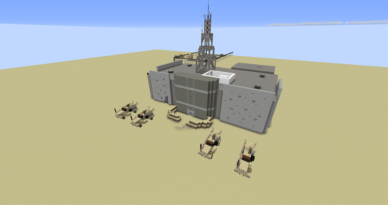 Military Base - Joint Air Force / Army Base Minecraft Map
