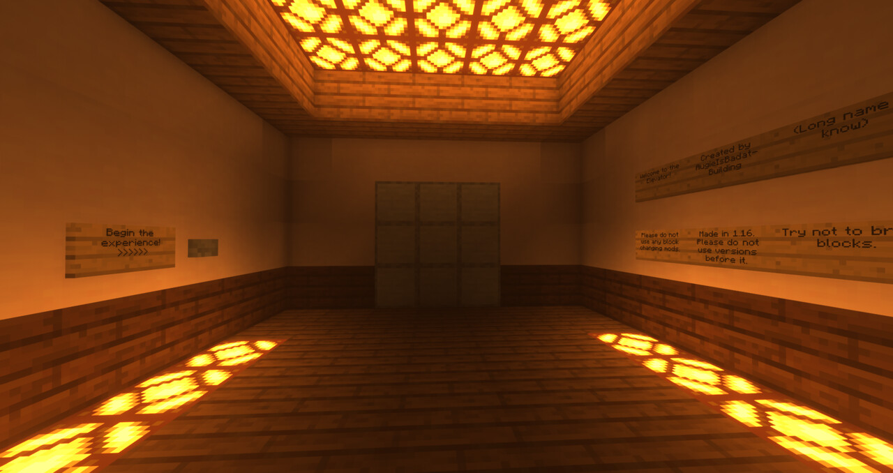 The Elevator: Adventure Experience Minecraft Map