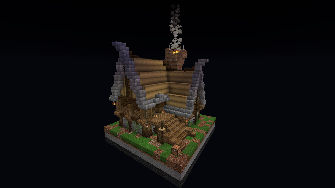 Medieval 1 Chunk House Minecraft Map