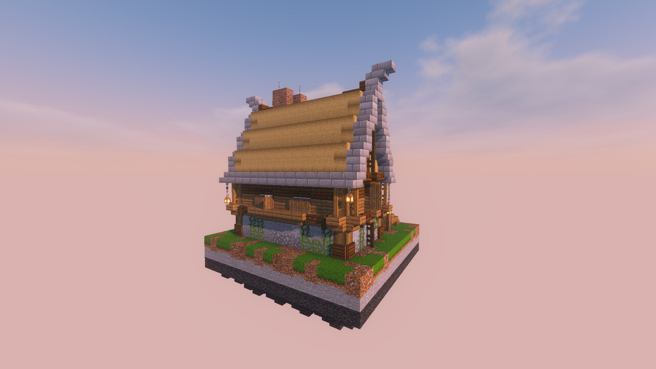 Medieval 1 Chunk House Minecraft Map
