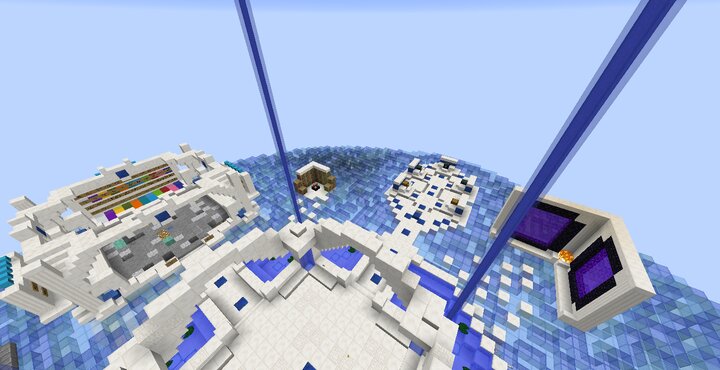 Minecraft skyblock server spawn + download Minecraft Map