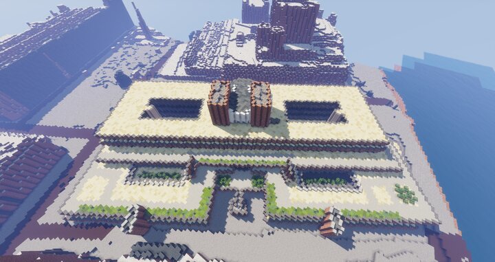 IBM office HQ London 1:1 Minecraft Map