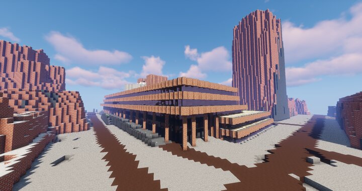 IBM office HQ London 1:1 Minecraft Map