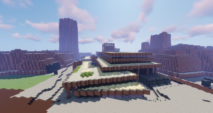 IBM office HQ London 1:1 Minecraft Map