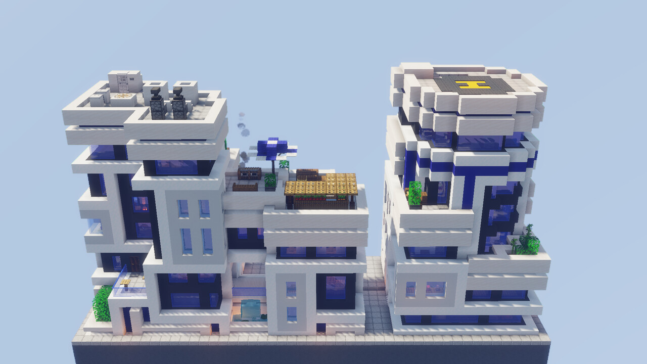 6 Infinity Matrix Elements Minecraft Map