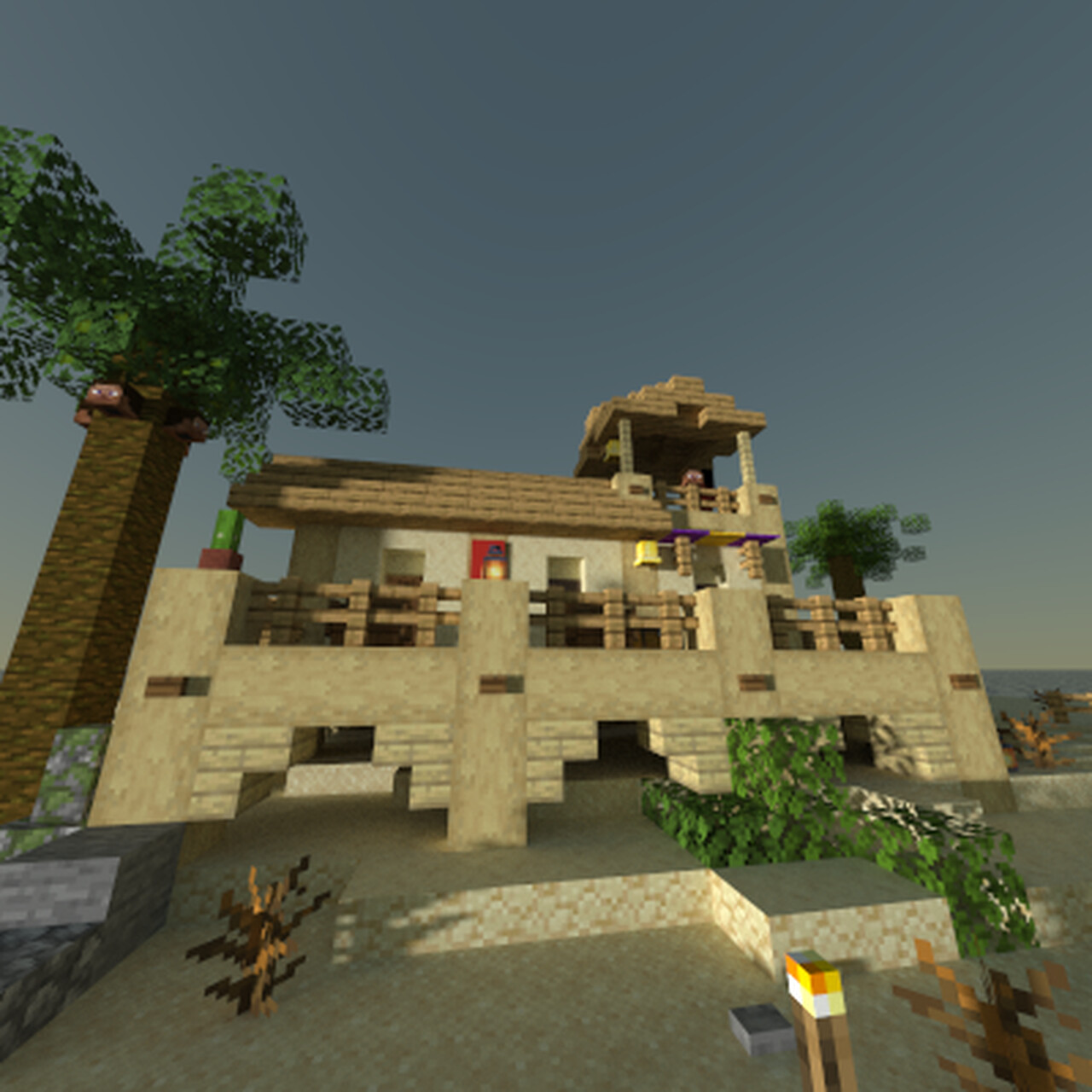 Sunrise Boulevard Lifeguard station [Brotopia] Minecraft Map