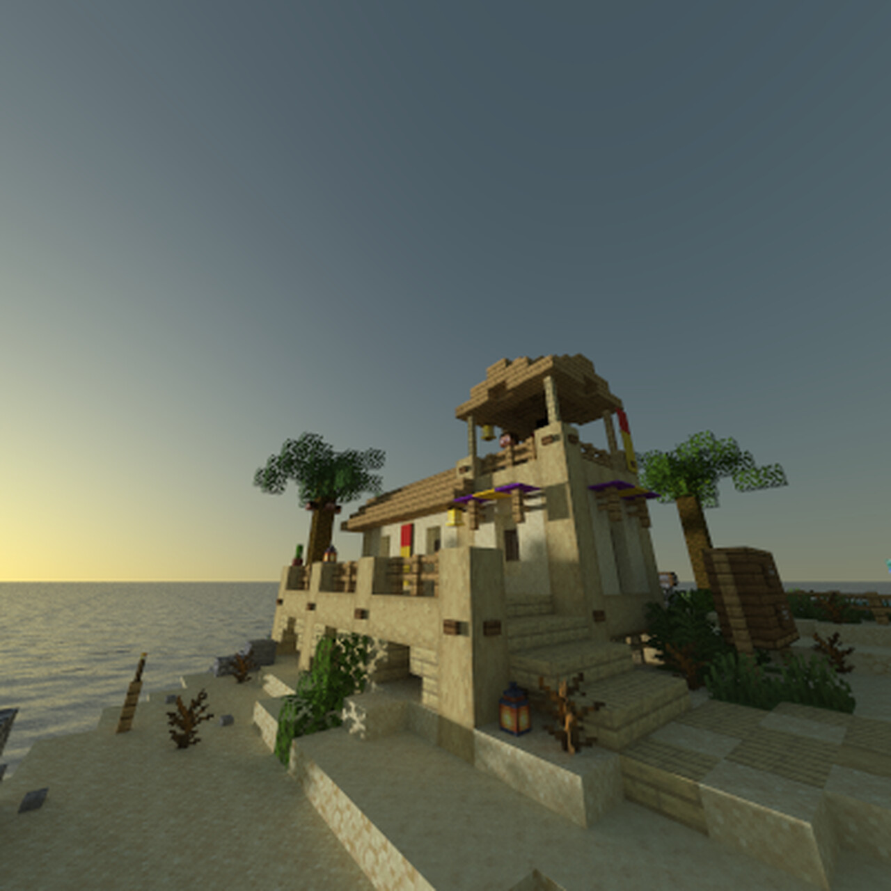 Sunrise Boulevard Lifeguard station [Brotopia] Minecraft Map