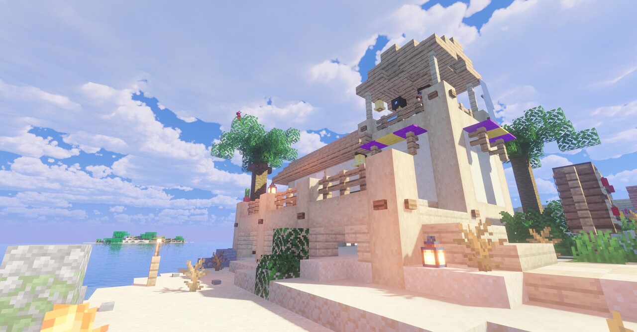 Sunrise Boulevard Lifeguard station [Brotopia] Minecraft Map
