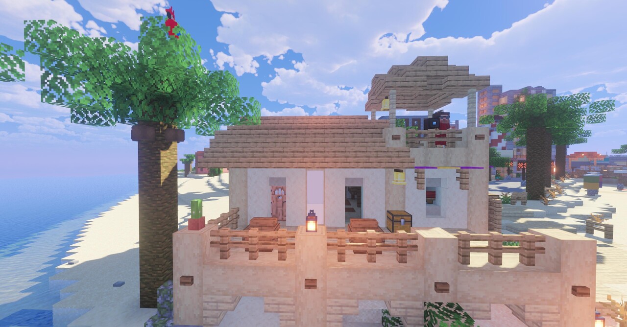 Sunrise Boulevard Lifeguard station [Brotopia] Minecraft Map