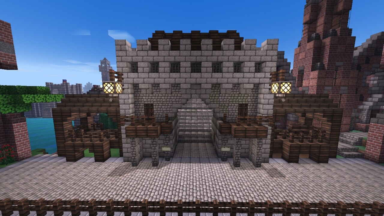 The Merchants' Bridge Minecraft Map