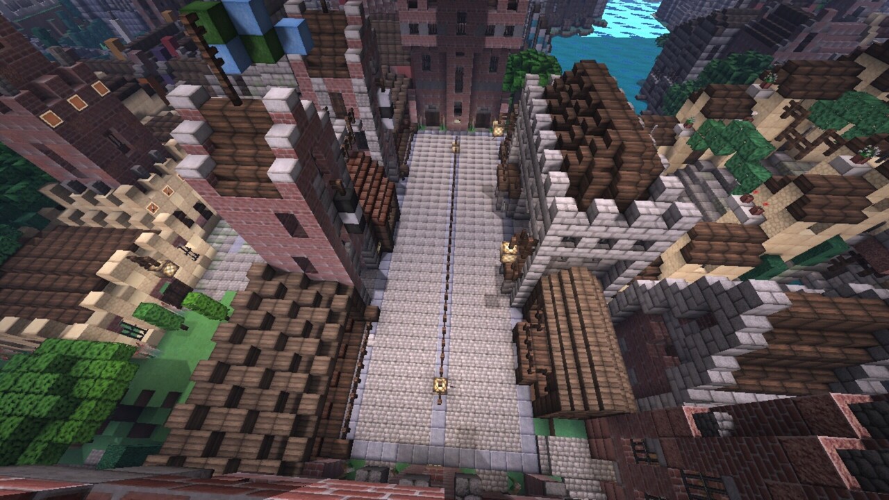 The Merchants' Bridge Minecraft Map