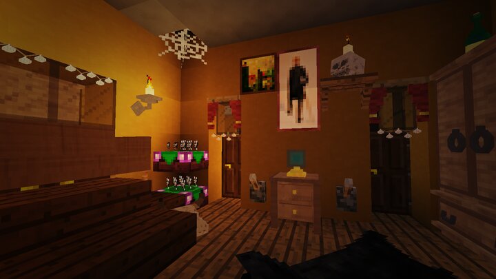 Marie Laveau hair salon (American Horror Story: Coven) Minecraft Map