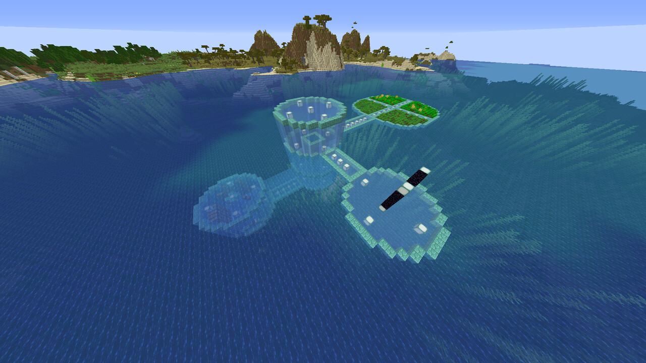 🌊Ocean Survival Base🌊 Minecraft Map