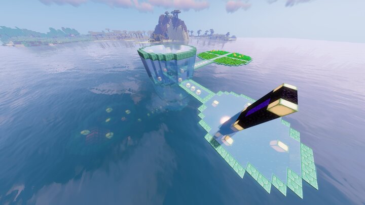 🌊Ocean Survival Base🌊 Minecraft Map