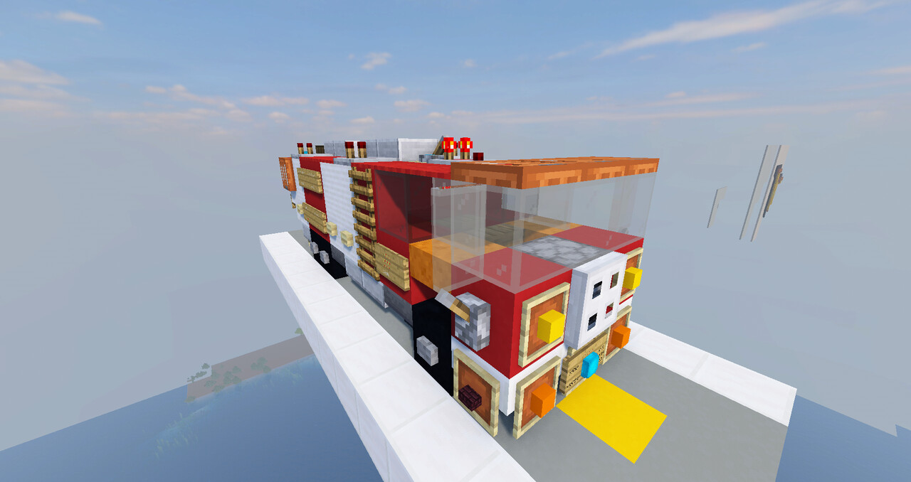Camions Pompiers français [FR] [French firetrucks] Minecraft Map