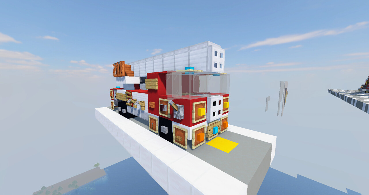 Camions Pompiers français [FR] [French firetrucks] Minecraft Map