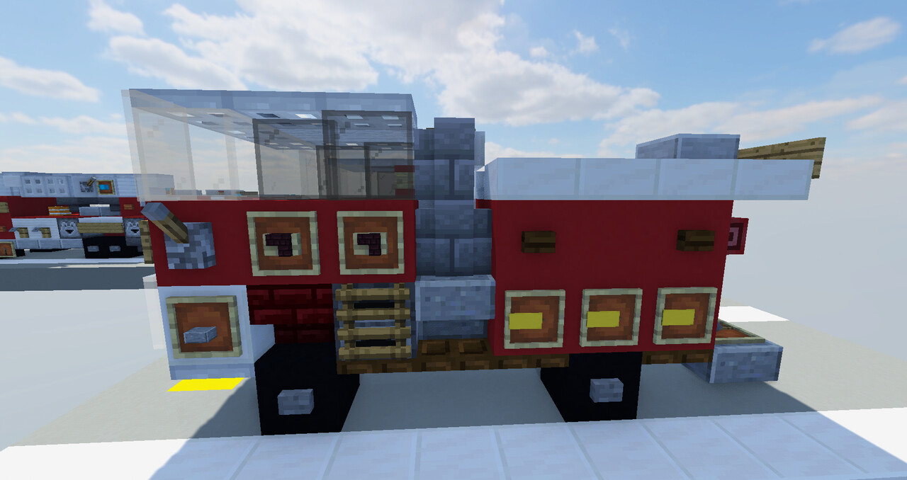 Camions Pompiers français [FR] [French firetrucks] Minecraft Map