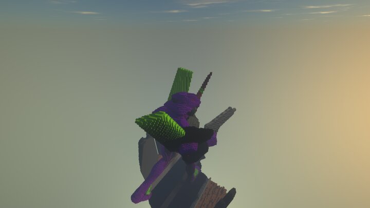 Evangelion Unit 01 Minecraft Map