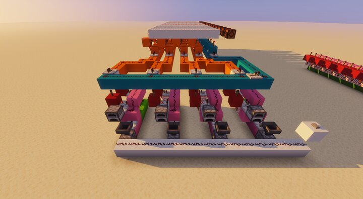 Expandable 1 out of 16 Random Number Generator Minecraft Map