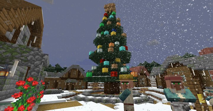 Christmas Town Minecraft Map