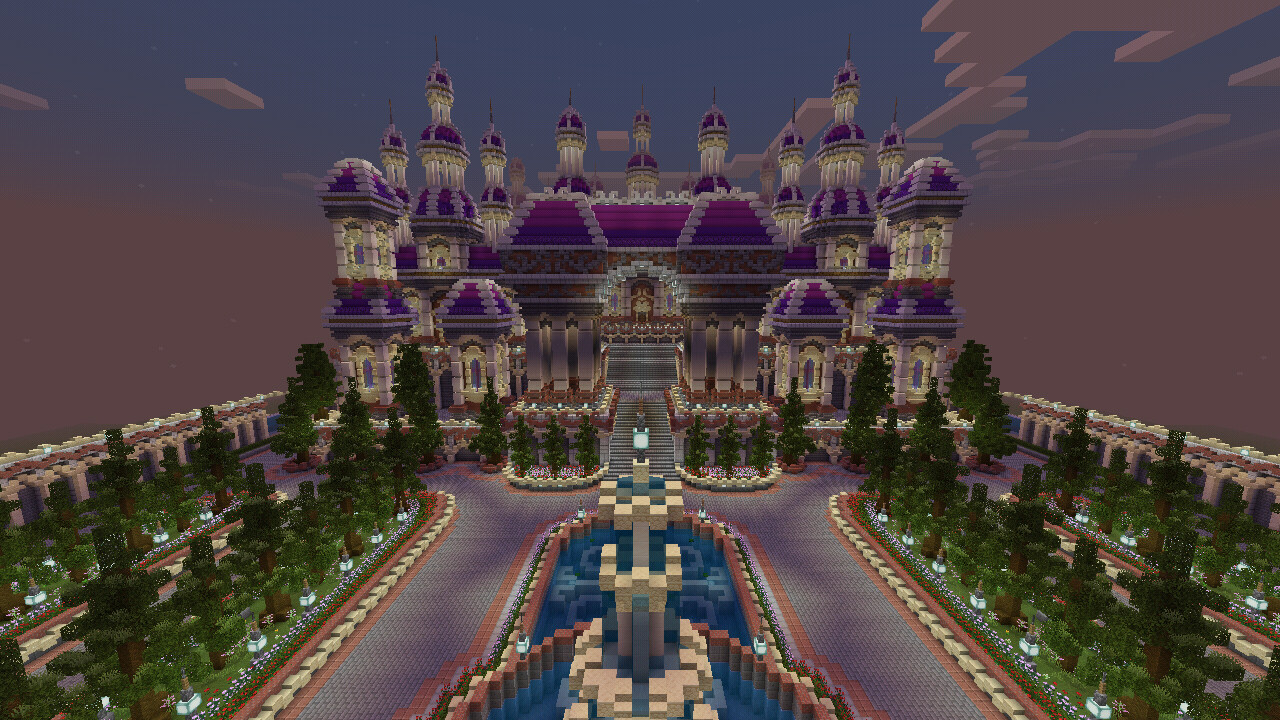 Minecraft Build "Palace" Minecraft Map