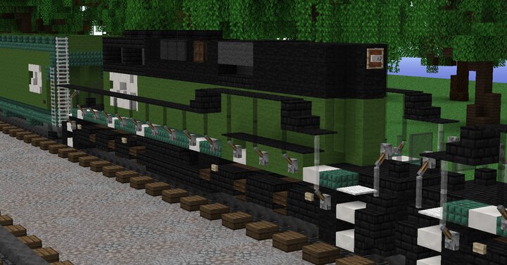 Burlington Northern SD40-2 s Minecraft Map