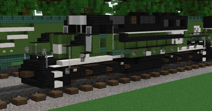 Burlington Northern SD40-2 s Minecraft Map