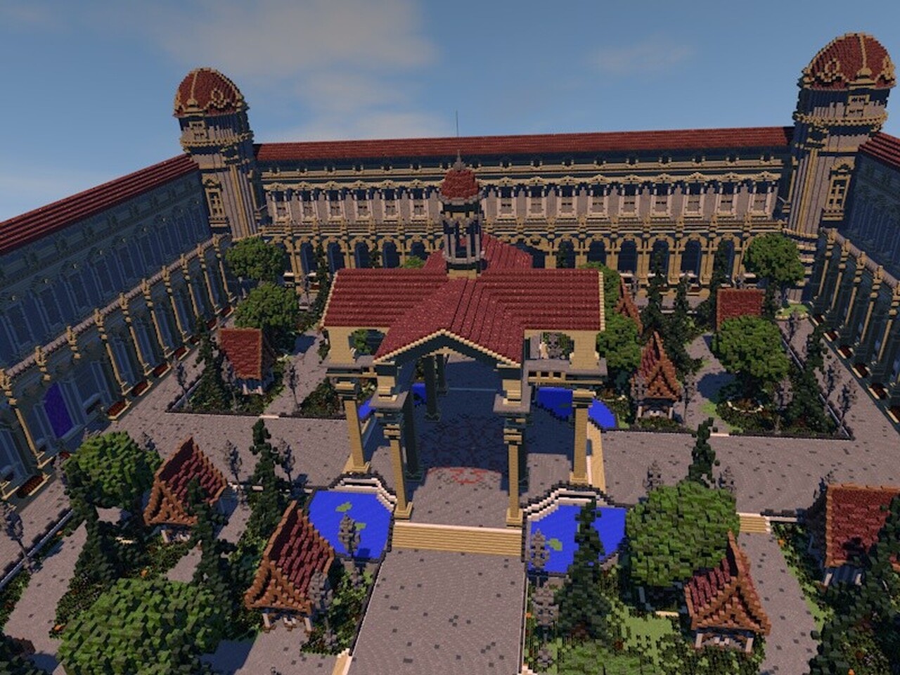 New Hub of minecraft! Minecraft Map