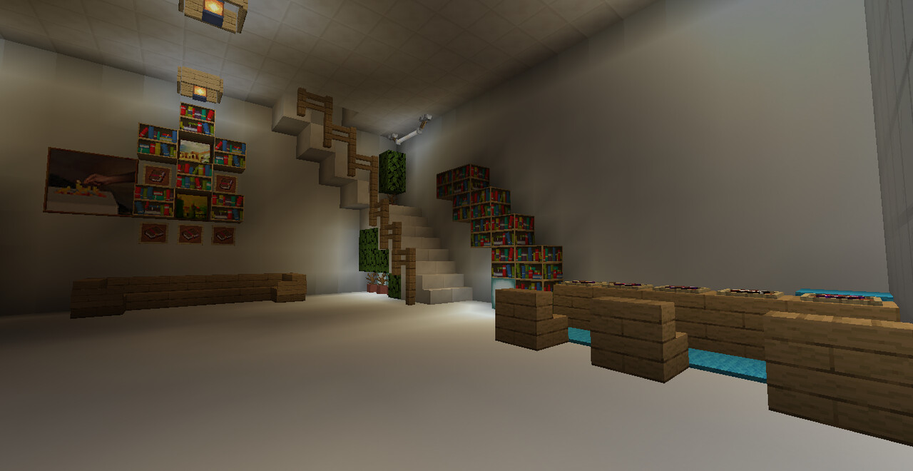 Modern-Library Minecraft Map