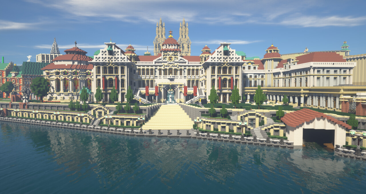 Werben an European Minecraft City Minecraft Map