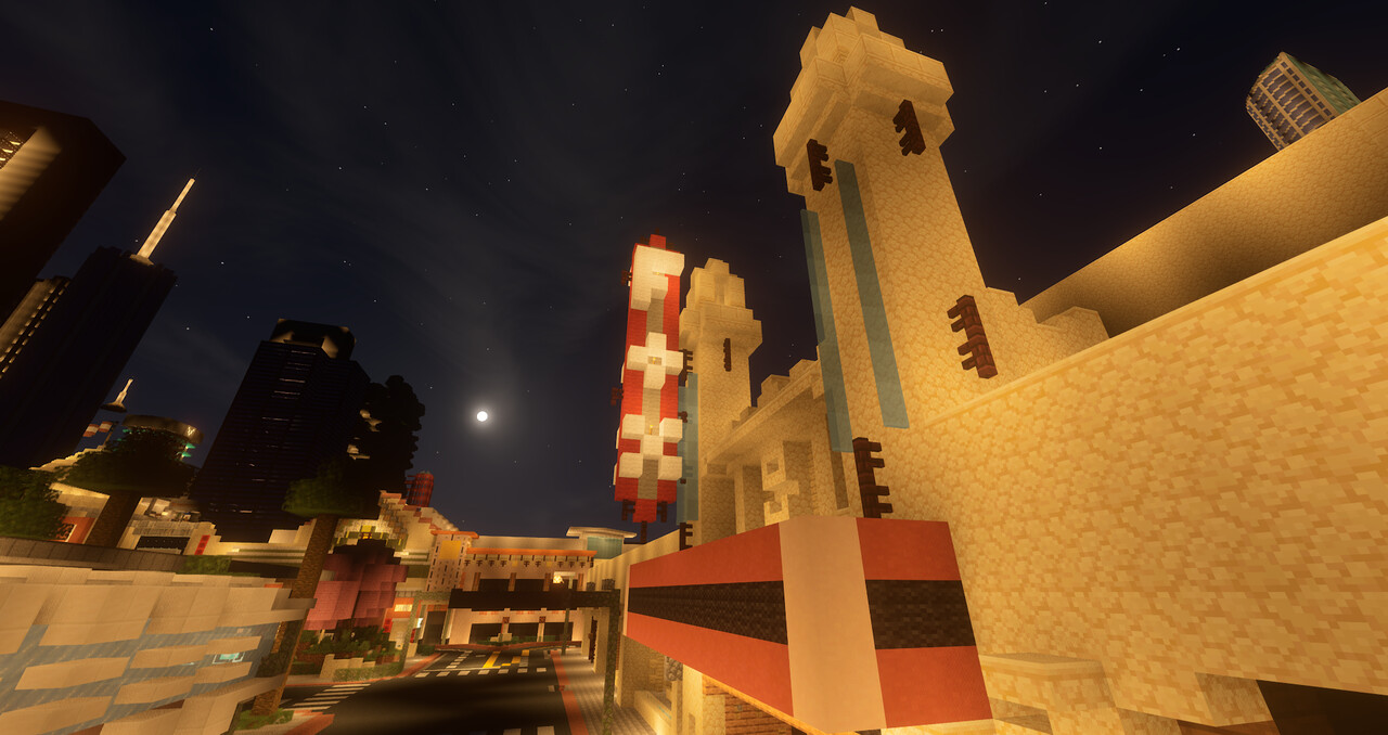 Fox Theatre Recreation [Atlanta] Minecraft Map