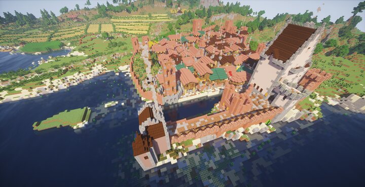 Marseilles, County of Provence, Kingdom of France - 1586 Minecraft Map