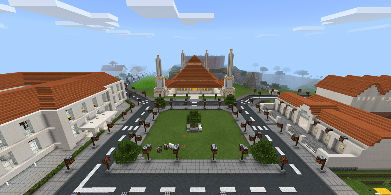 Multi City Minecraft Map