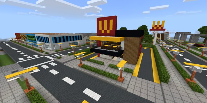 Multi City Minecraft Map