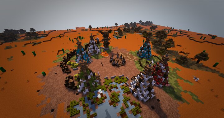 Nomad Camp | South-Africa Minecraft Map