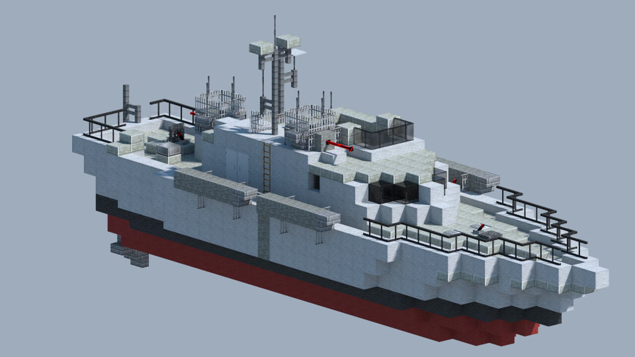 WW2 Patrol Torpedo Boat From Black Lagoon Minecraft Map