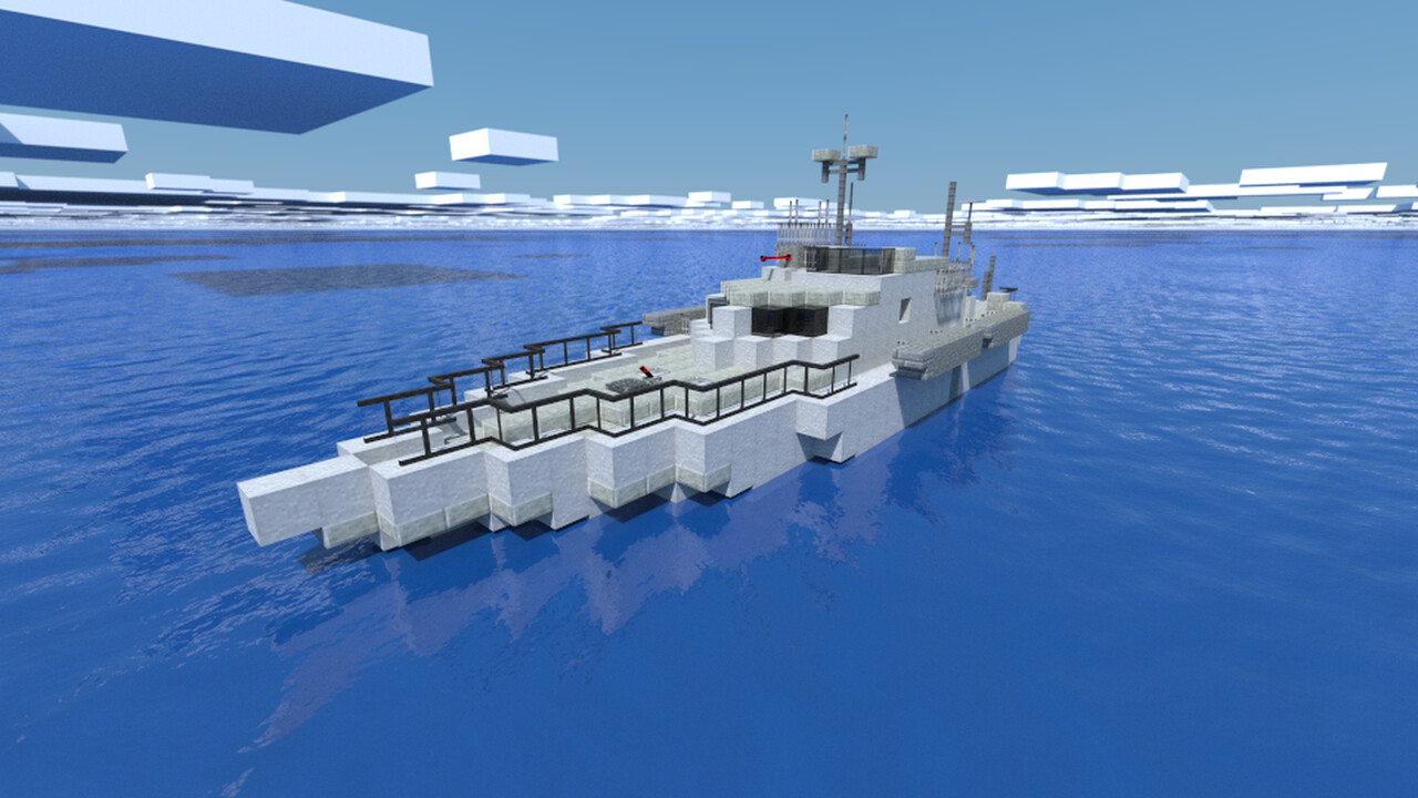 WW2 Patrol Torpedo Boat From Black Lagoon Minecraft Map