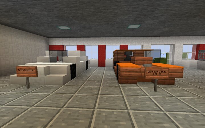 Car Dealership Minecraft Map
