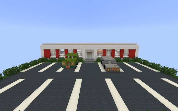 Car Dealership Minecraft Map