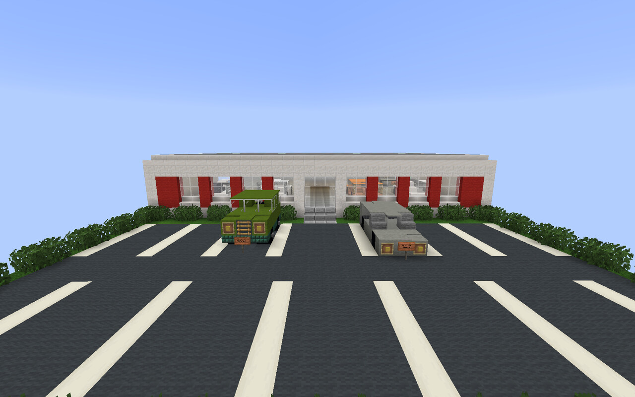 Car Dealership Minecraft Map