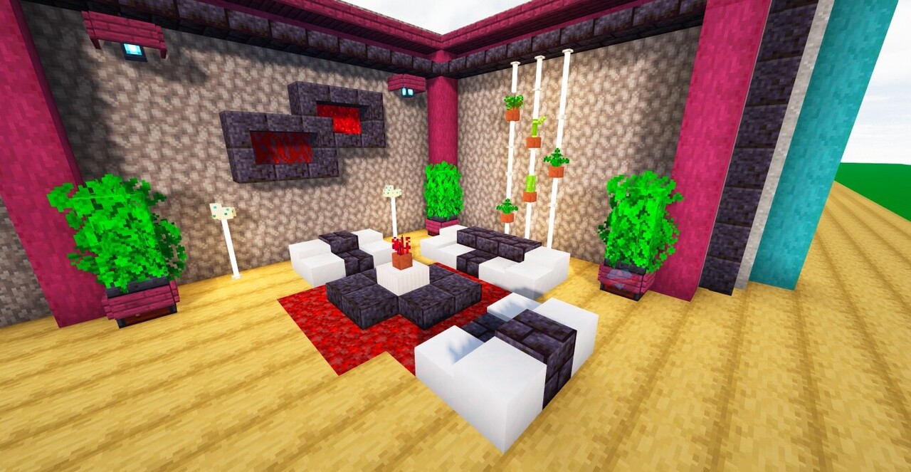 Minecraft Sofa Designs Minecraft Map