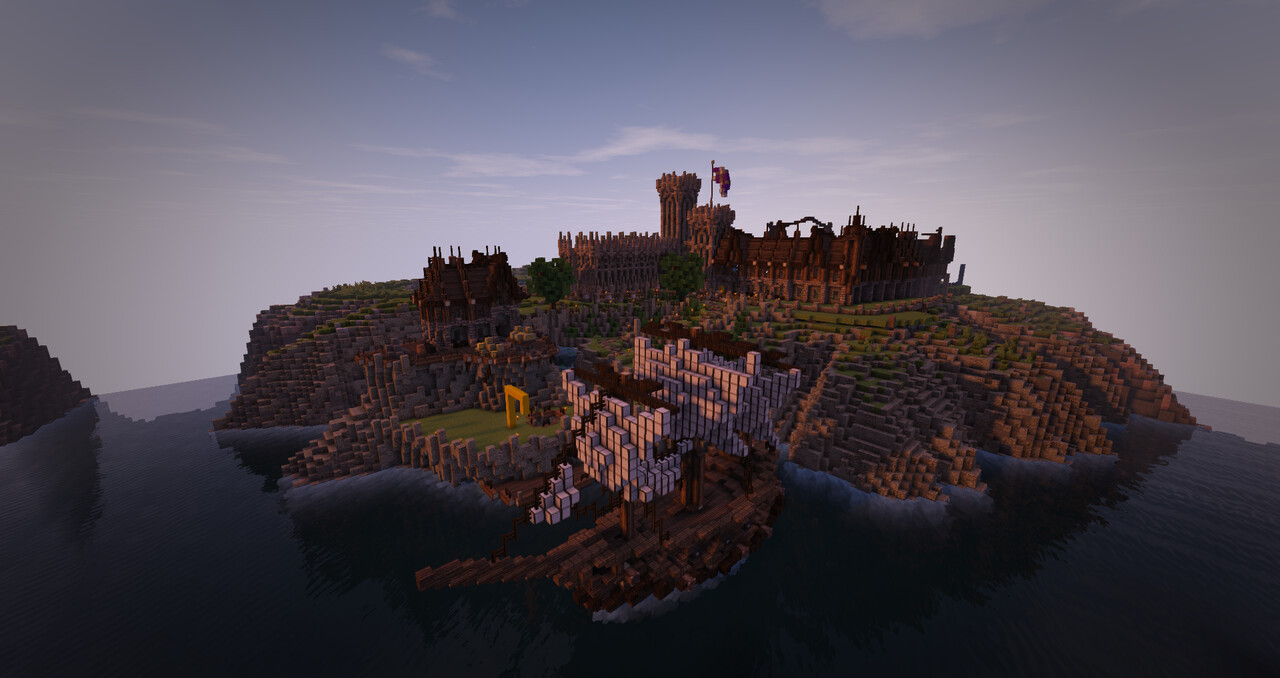 East Coast Castle Minecraft Map