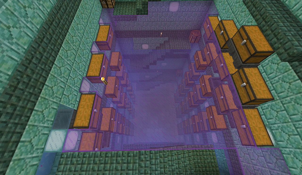 11 chunk slime farm in process, storage system, and the prismavator ...