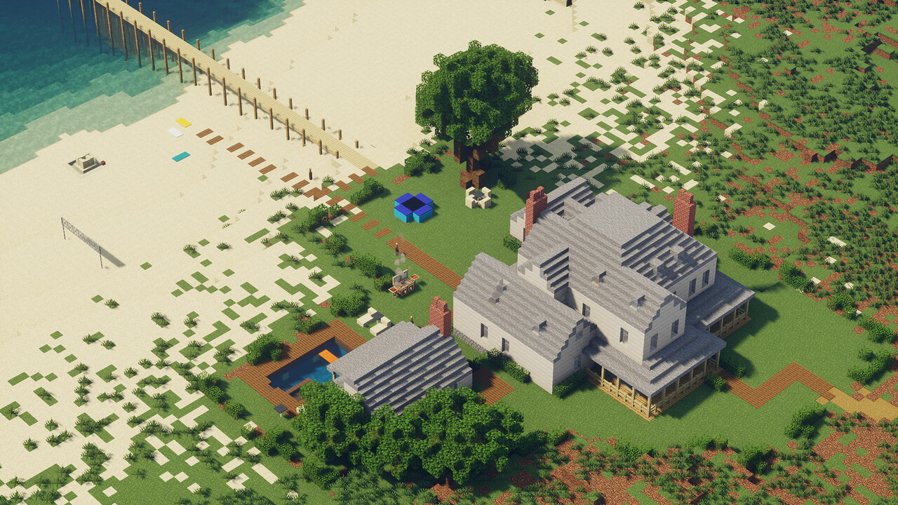 Beach House - Australia 1930 Minecraft Map