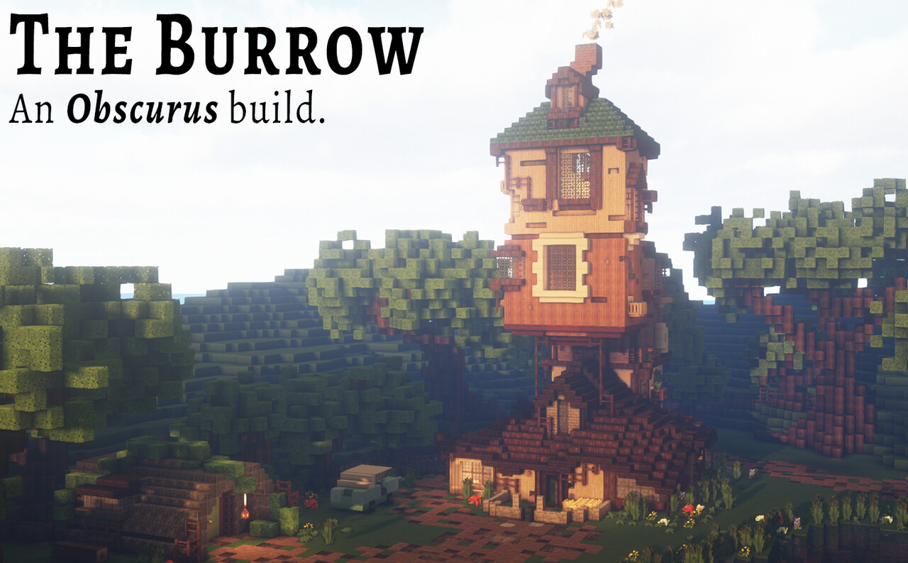 The Burrow | 🔮 ObscurusMC 🔮 (Harry Potter) BUILD Minecraft Map