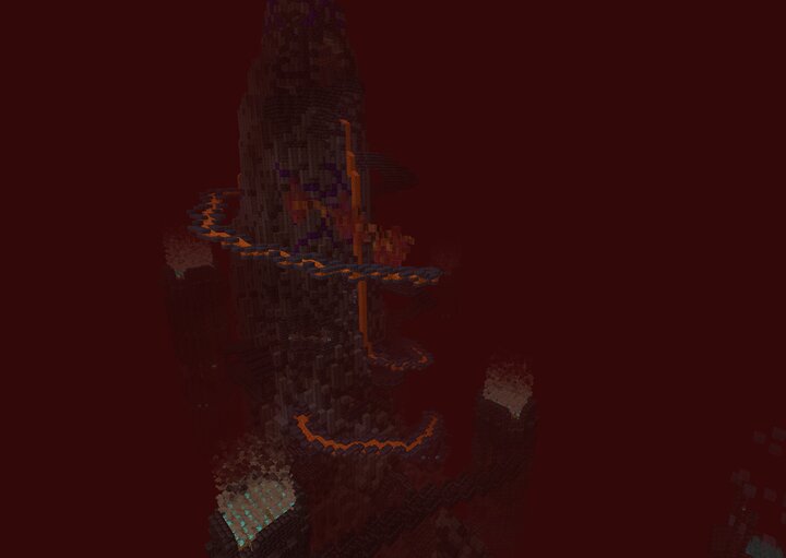 Castle of Nether Corruption Minecraft Map