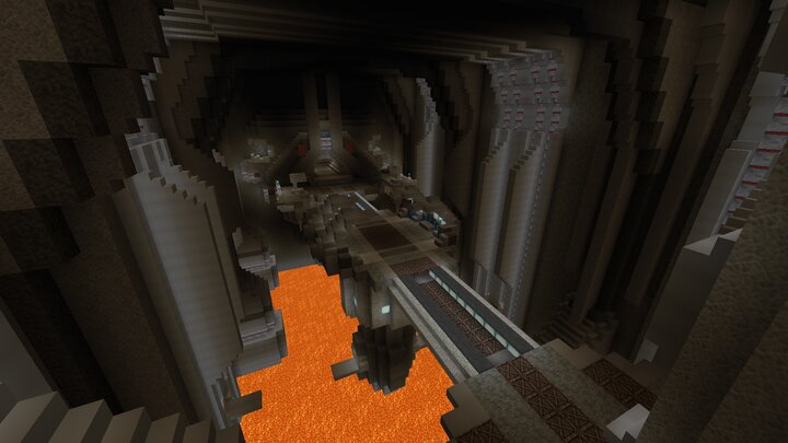 Nur, age Civil War (Star Wars: Jedy - Fallen Order planet) Minecraft Map