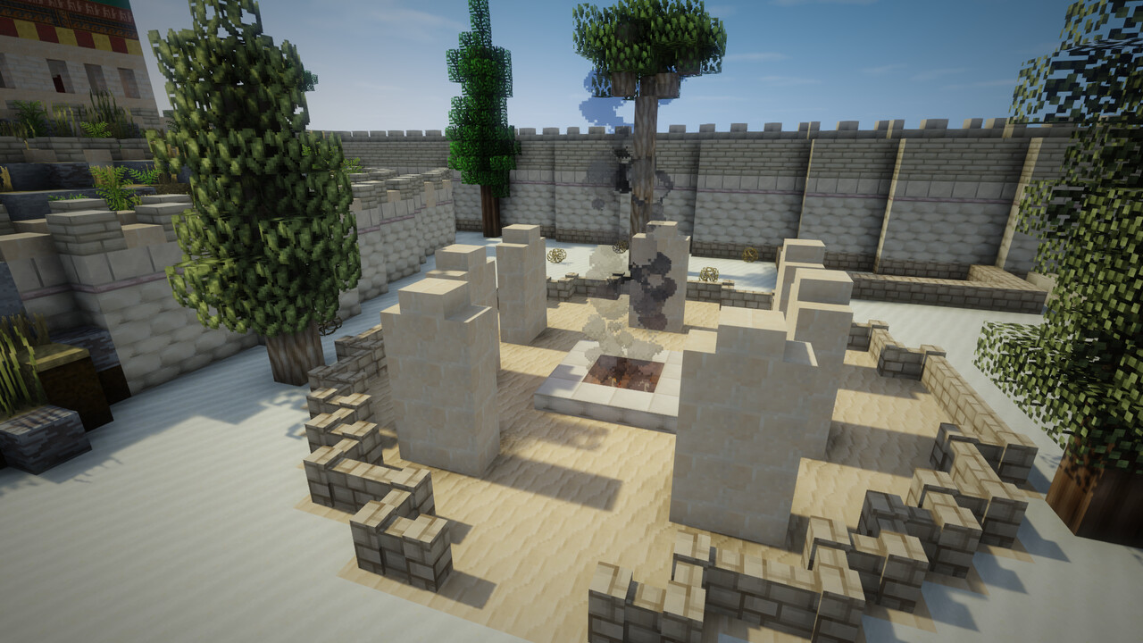 Ancient Greece Mycenae Minecraft Map