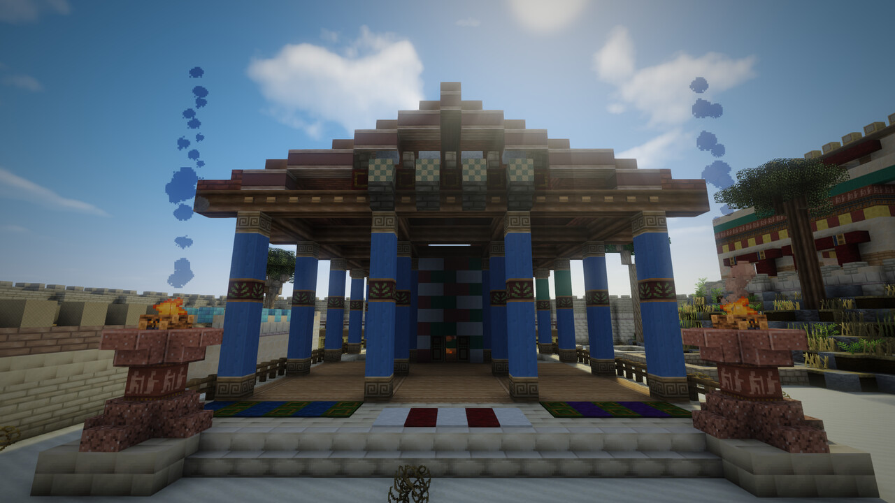 Ancient Greece Mycenae Minecraft Map